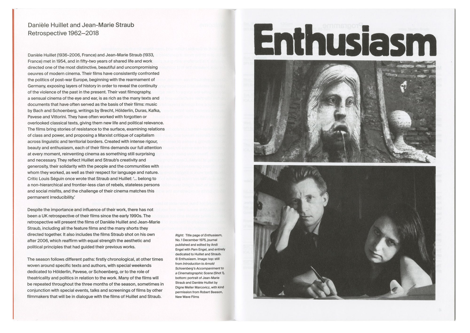 Jean-Marie Straub and Danièle Huillet ← Goethe Institut ← Polimekanos